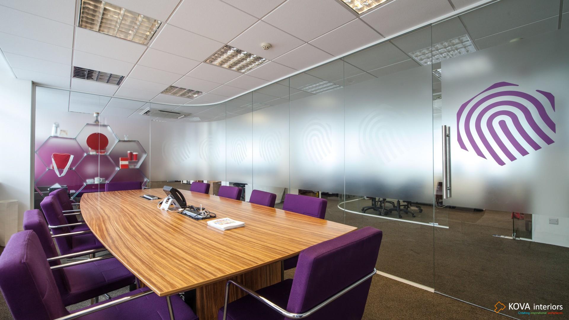 Switchable Glass Partition - Installation by Kovapartitions