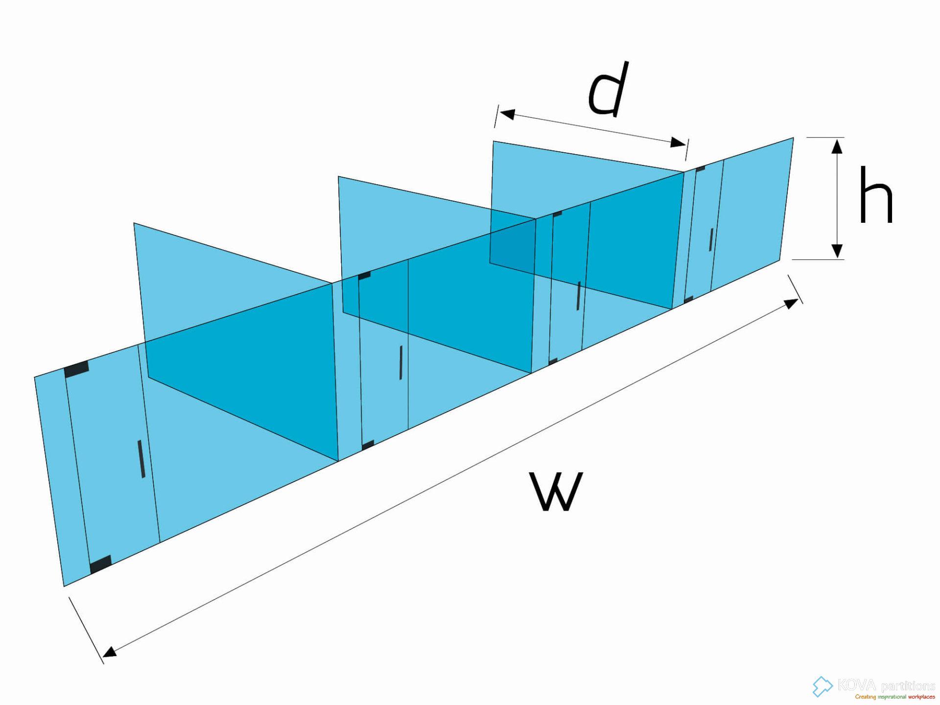 Double Glazed Glass Partitions for Office Spaces | Kova Partitions