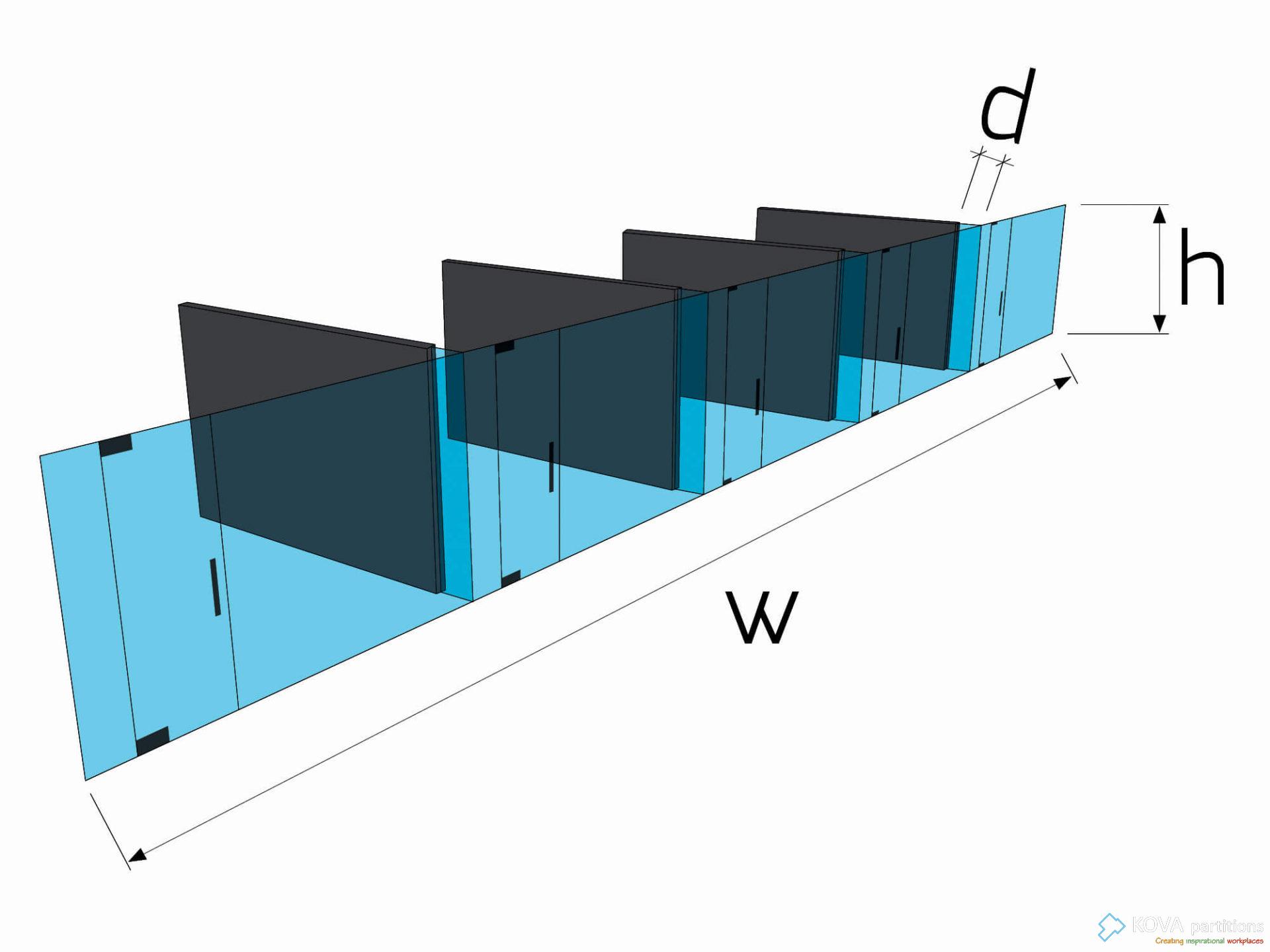 Double Glazed Glass Partitions for Office Spaces | Kova Partitions