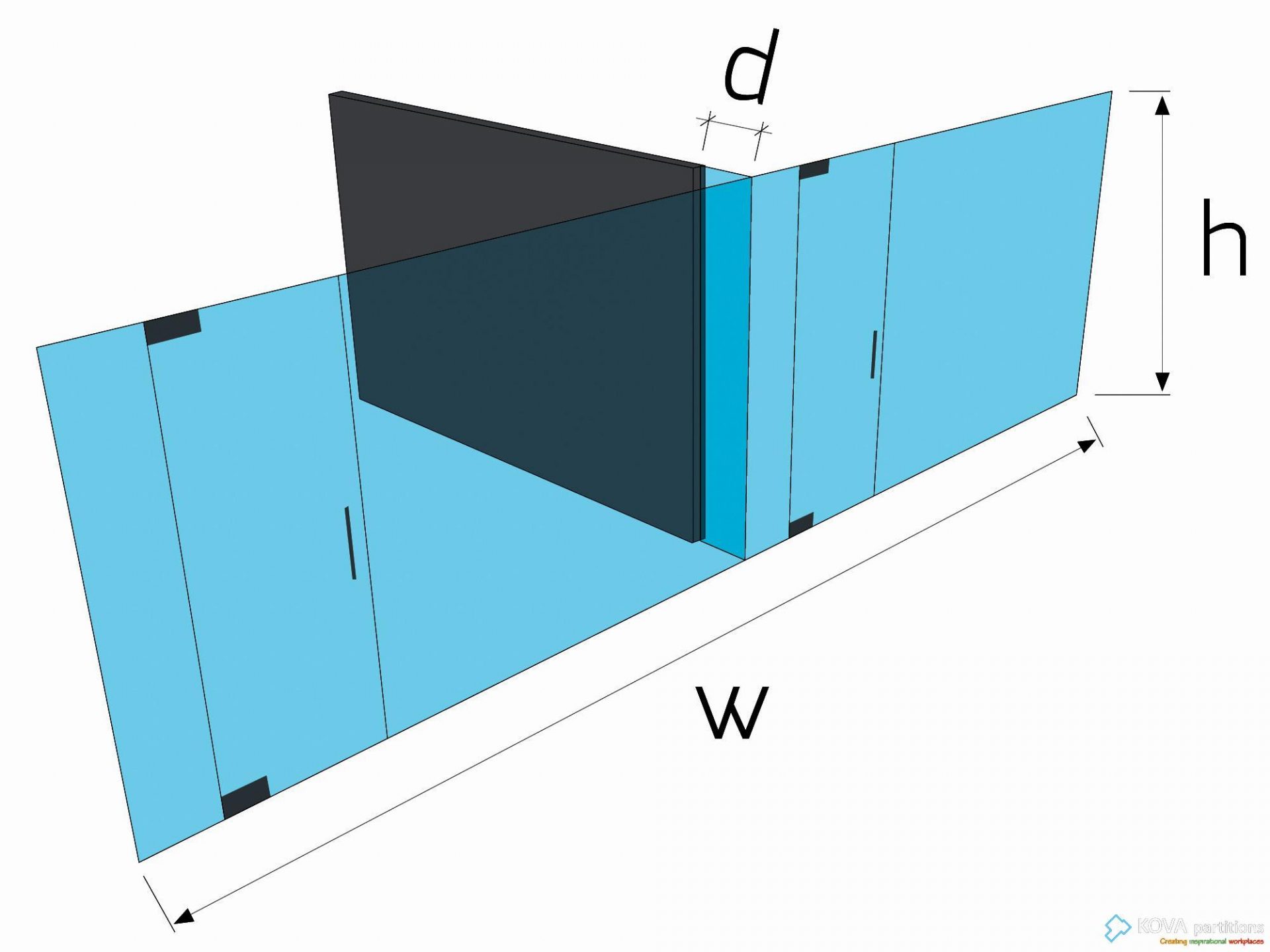 Double Glazed Glass Partitions for Office Spaces | Kova Partitions