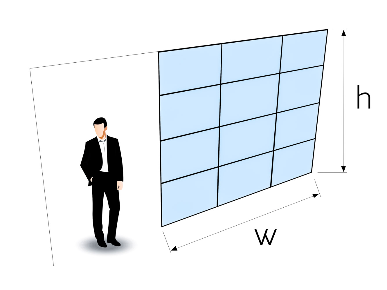 Black Framed Partitions - Industrial Style Glass Walls | Kova Partitions