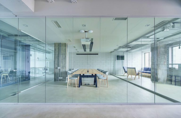 Floor-to-Ceiling Glass Office Partitions | Kova Partitions